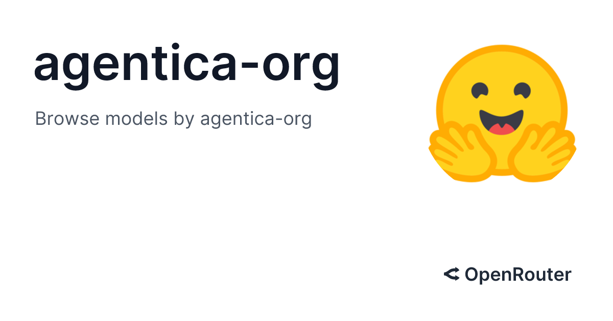agentica-org | OpenRouter