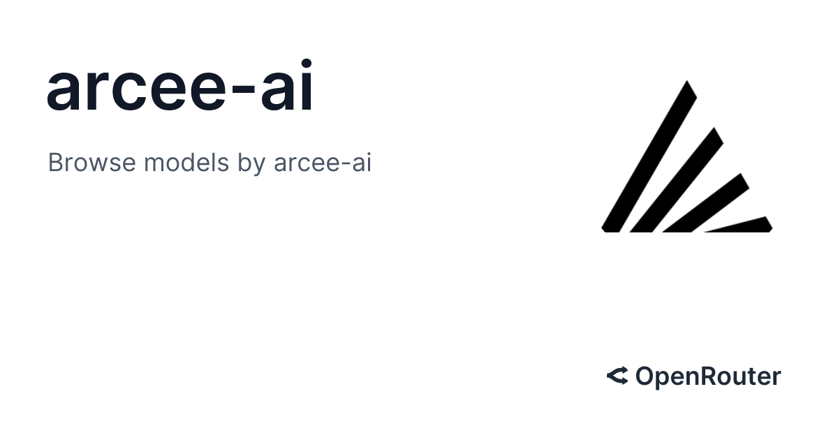 arcee-ai | OpenRouter