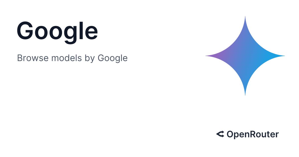 Google | OpenRouter