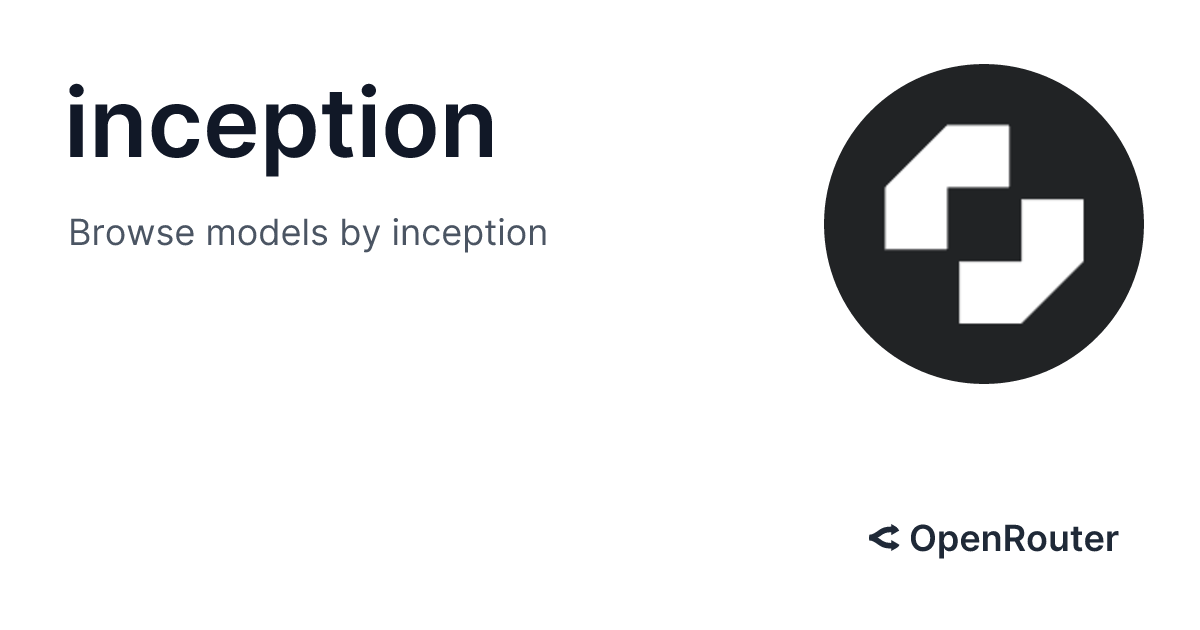 inception | OpenRouter
