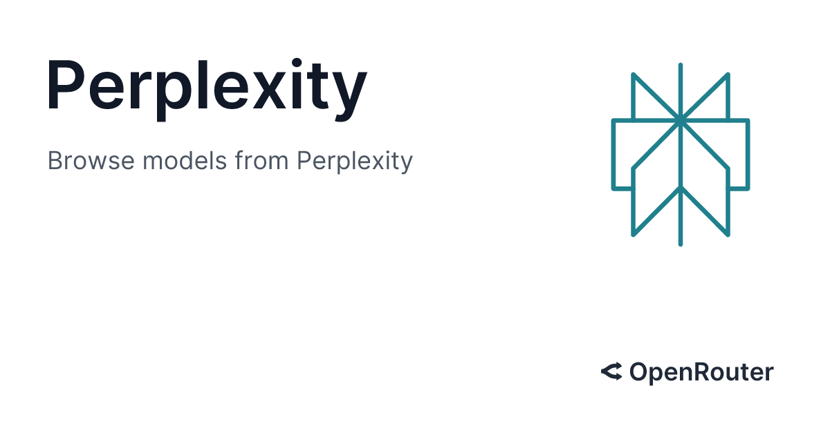 Perplexity | OpenRouter