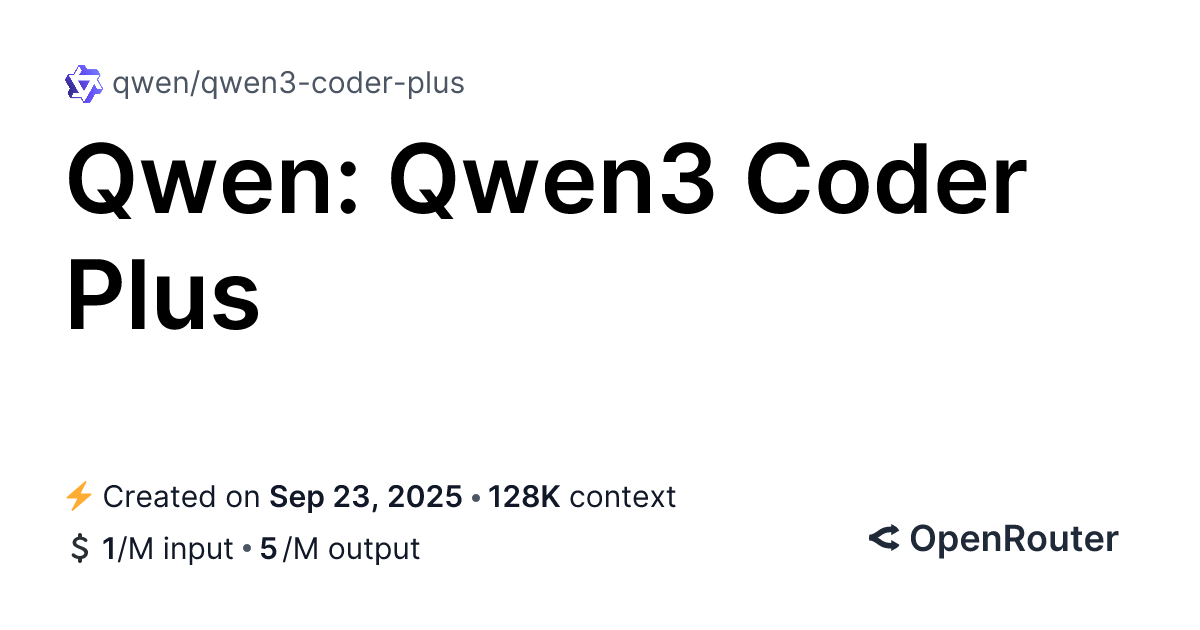 Apps Using Qwen: Qwen3 Coder Plus | OpenRouter
