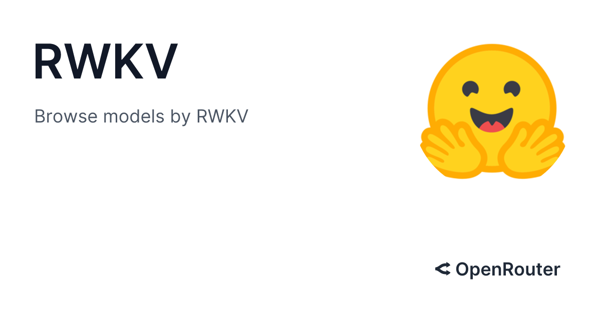 RWKV | OpenRouter